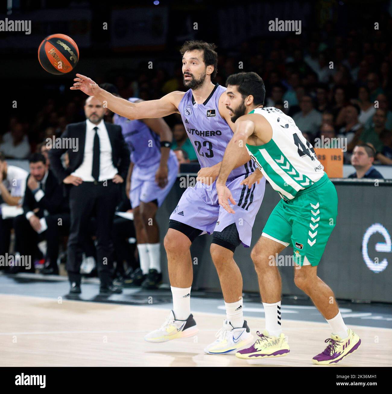 Semifinal of the Spanish Basketball Super Cup Real Madrid vs Betis at ...