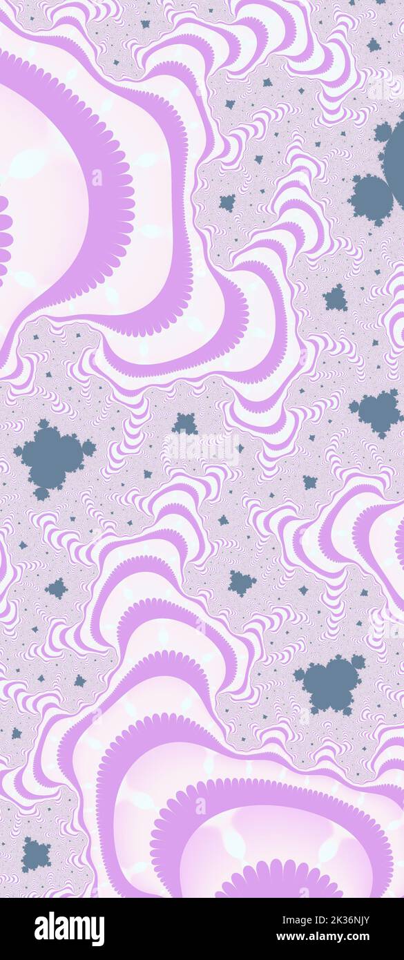 Abstract Computer generated Fractal design. A fractal is a never-ending ...