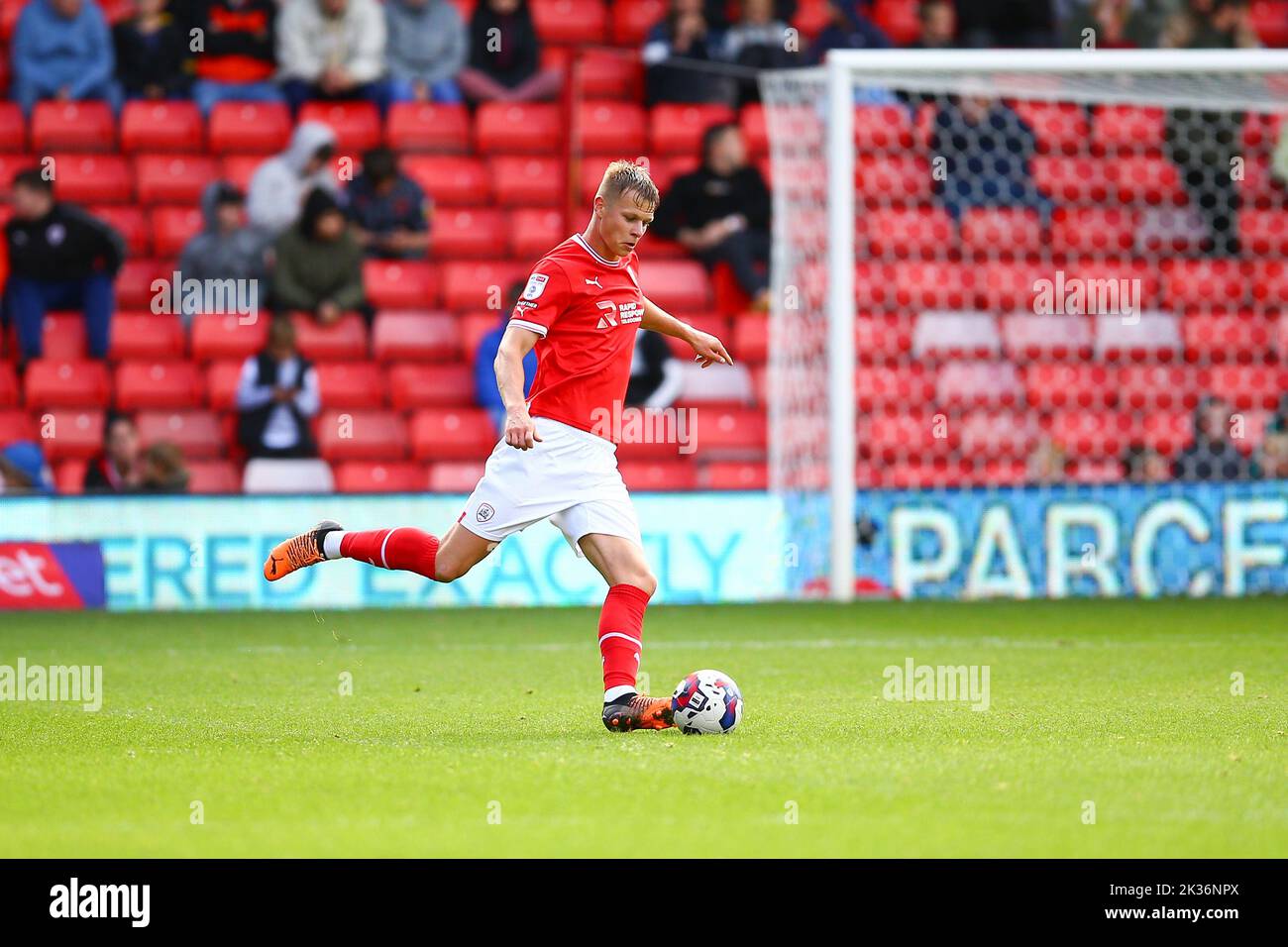 Oakwell Stadium, Barnsley, England - 24th September 2022 Mads Andersen ...