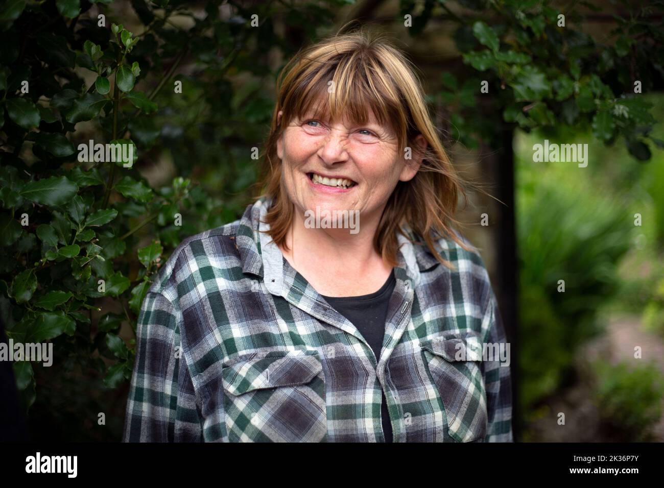 Senior Gardener (for the past seven years) Ann Tulloch at Crook Hall ...