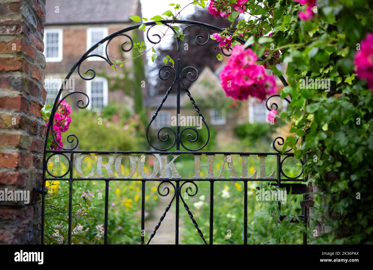 Crook Hall and Gardens in County Durham.Crook Hall and Gardens closed ...
