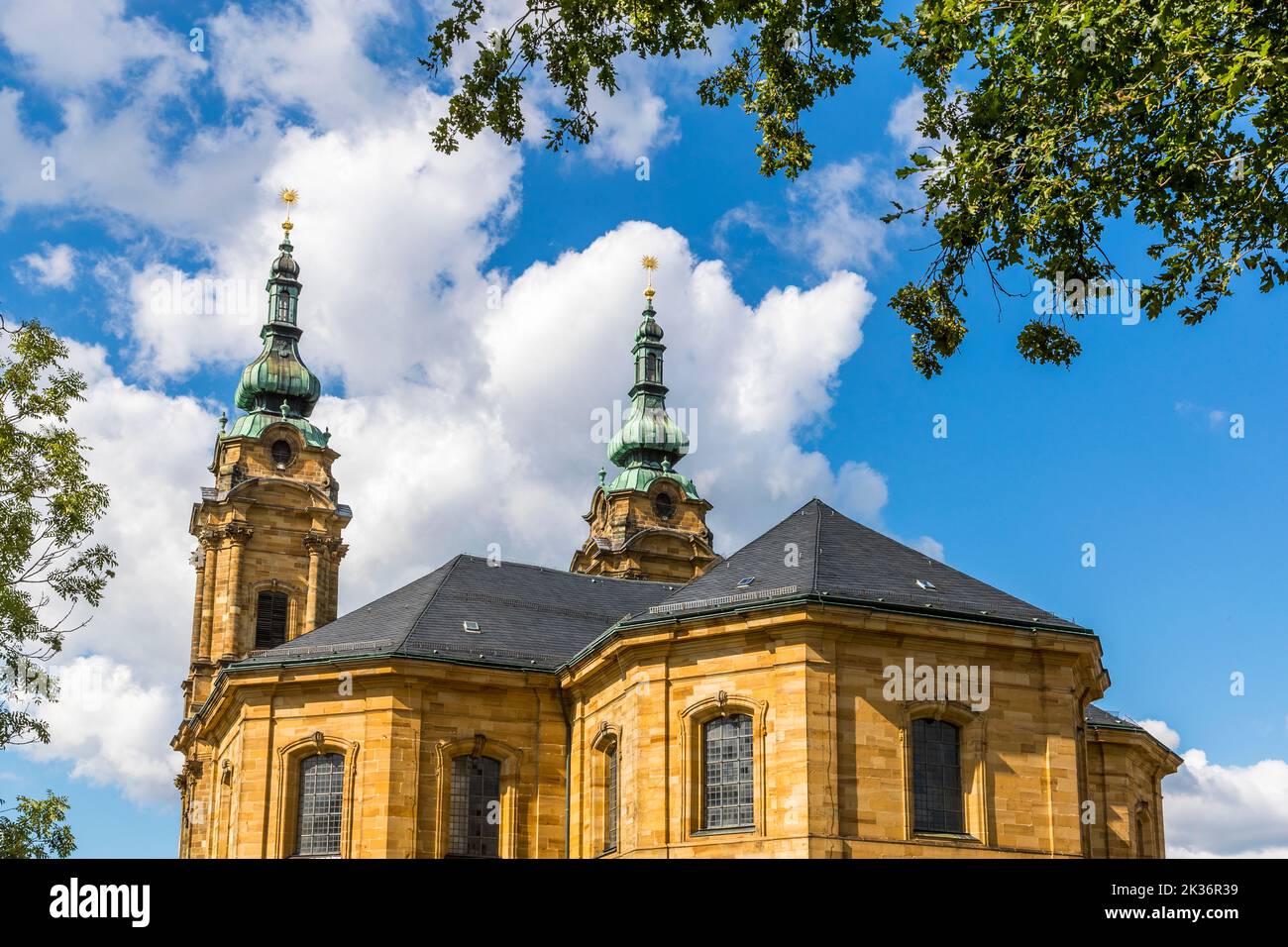 Basilica of the 14 Saints, Bad Staffelstein, Germany Stock Photo - Alamy