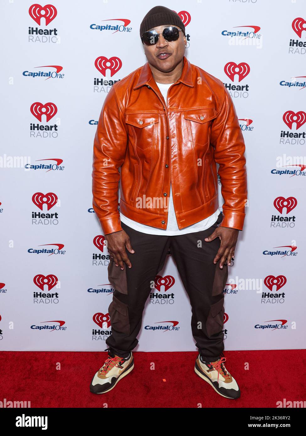 LAS VEGAS, NEVADA, USA - SEPTEMBER 24: LL Cool J poses in the press ...