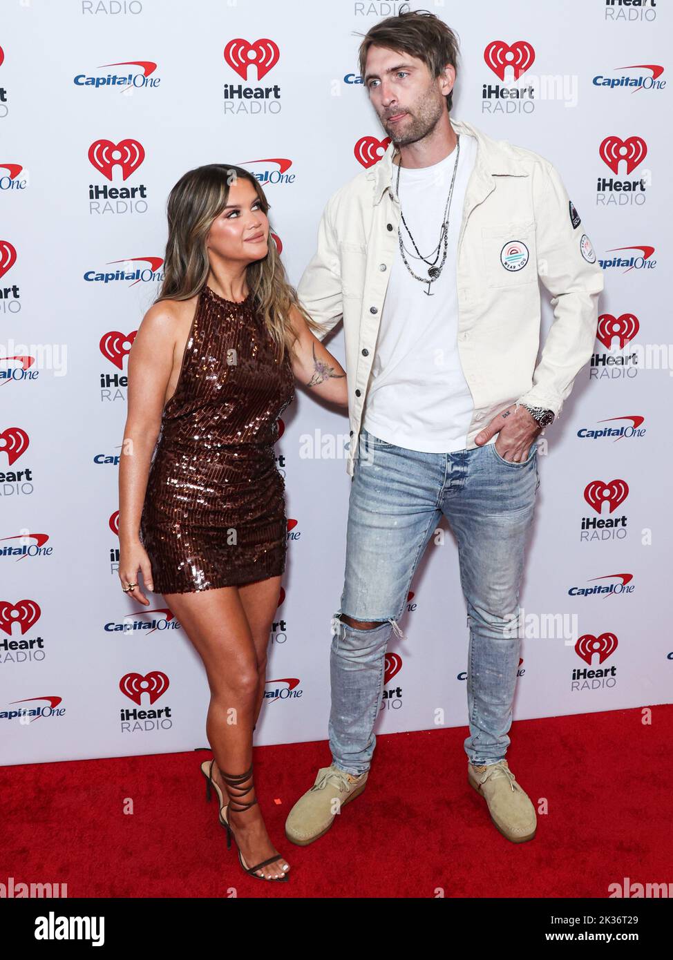 LAS VEGAS, NEVADA, USA - SEPTEMBER 24: Maren Morris and husband Ryan ...