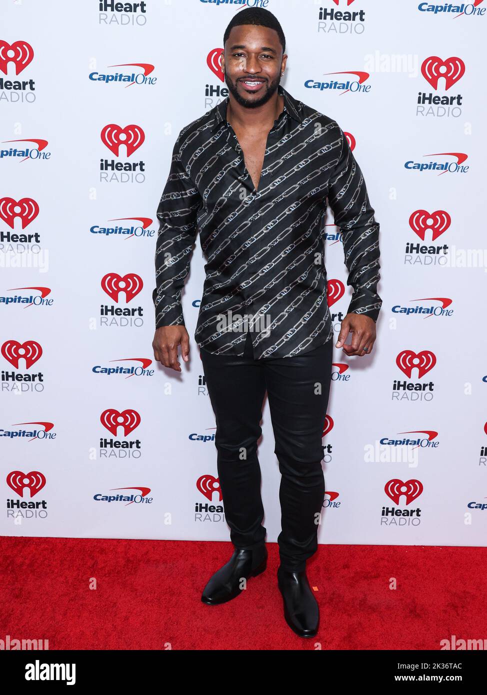 LAS VEGAS, NEVADA, USA - SEPTEMBER 24: Ralph Pittman poses in the press ...