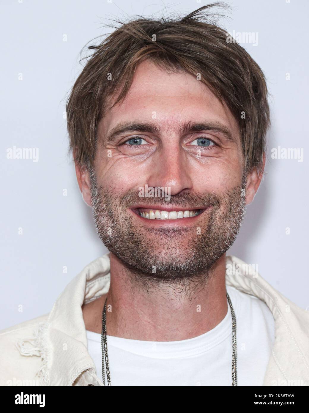 LAS VEGAS, NEVADA, USA - SEPTEMBER 24: Ryan Hurd poses in the press ...