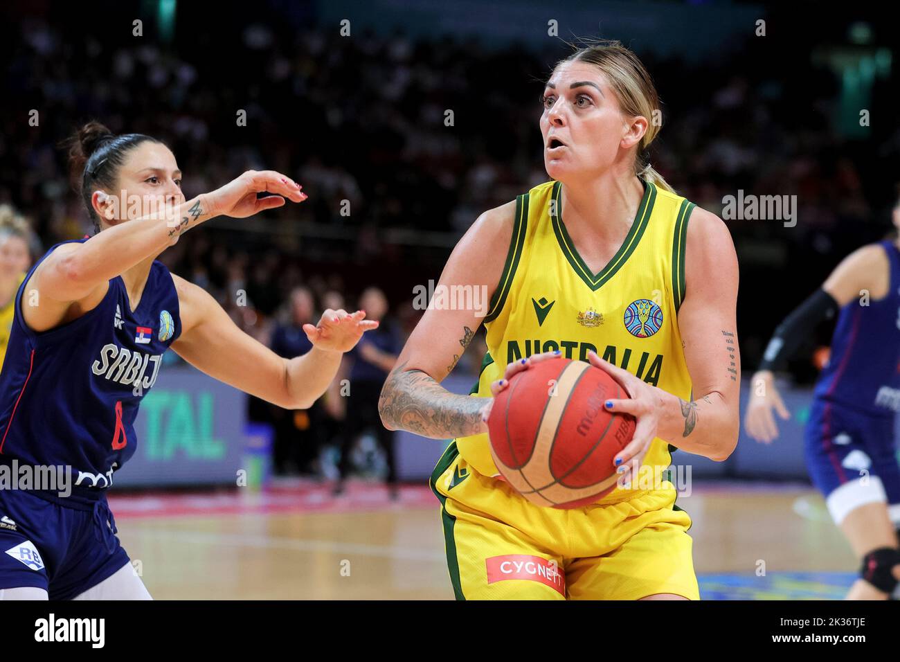 Sydney, Australia, 25 September, 2022. Cayla George of Australia looks ...