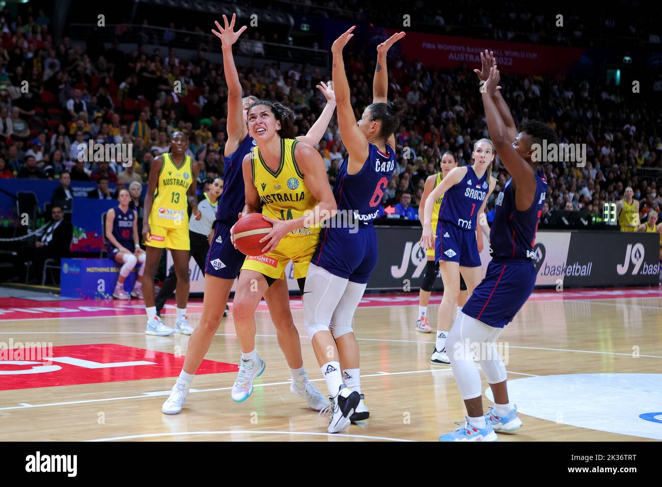 Sydney, Australia, 25 September, 2022. Marianna Tolo of Australia ...