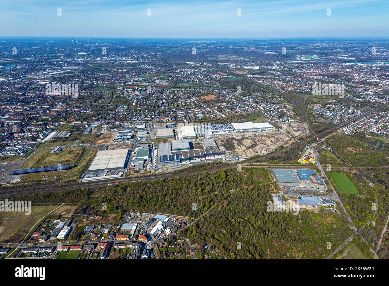Industrial park europastrasse hi-res stock photography and images - Alamy