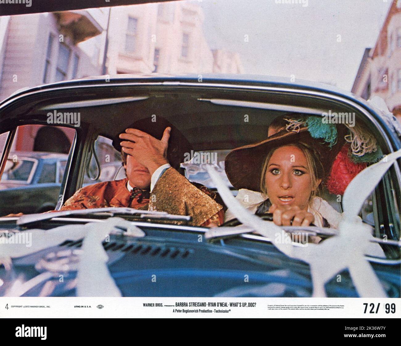 RYAN O'NEAL and BARBRA STREISAND in WHAT'S UP, DOC ? 1972 director ...