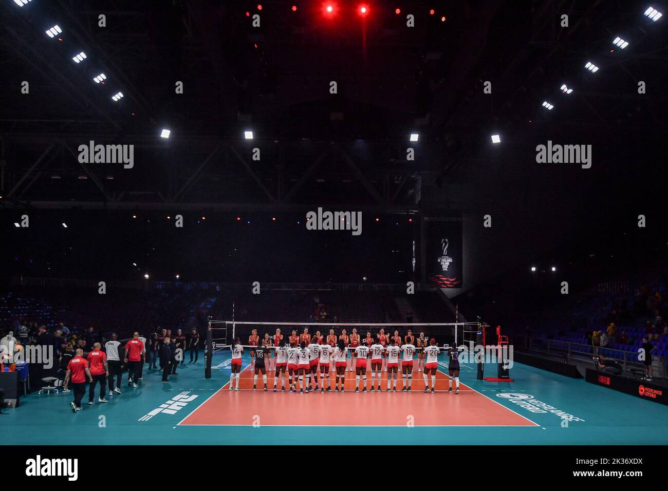 Illustration picture taken ahead of a volleyball game between Belgian ...