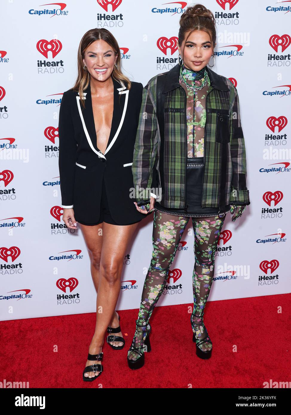 LAS VEGAS, NEVADA, USA - SEPTEMBER 24: Becca Tilley and Hayley Kiyoko ...