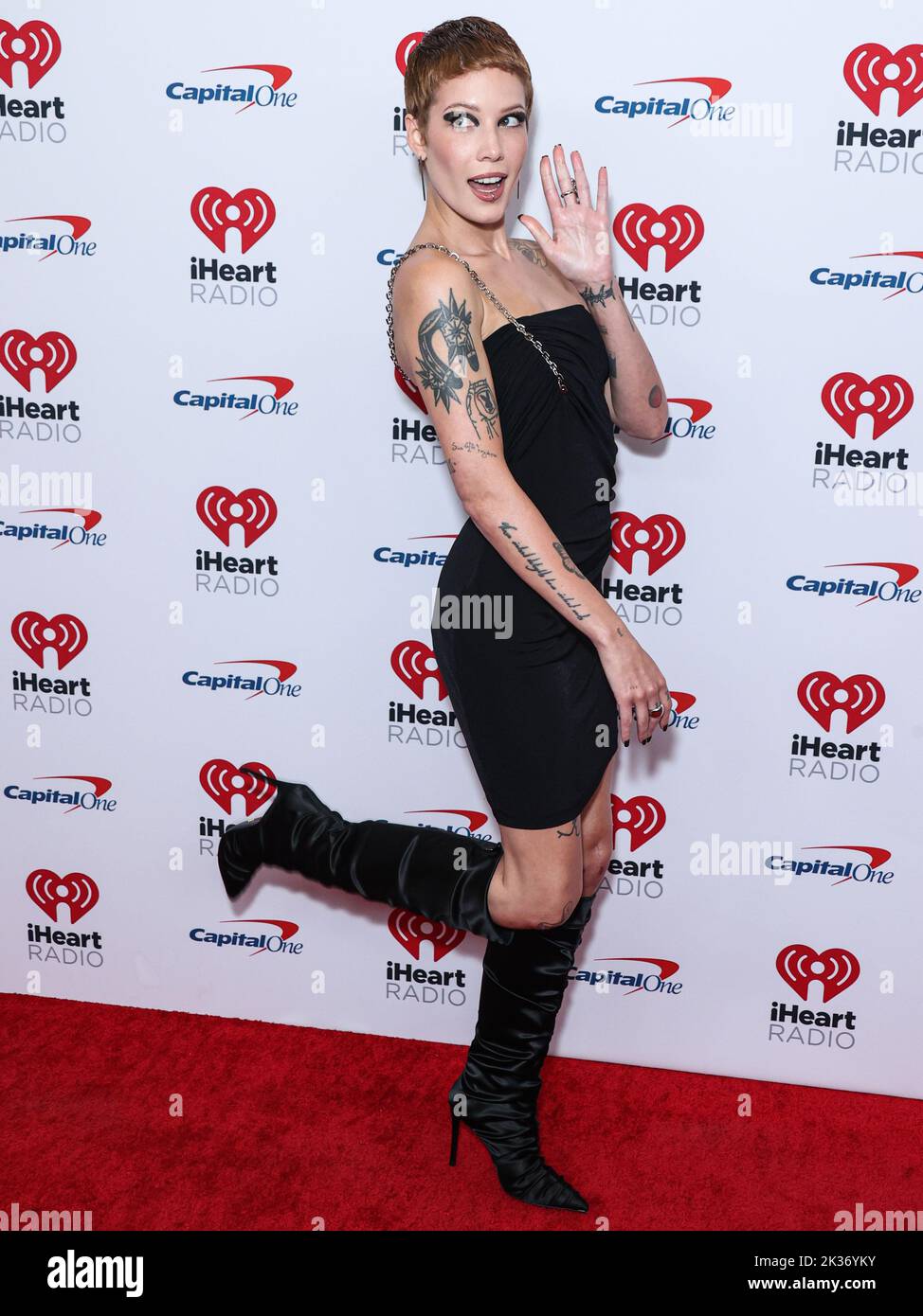 LAS VEGAS, NEVADA, USA - SEPTEMBER 24: Halsey (Ashley Nicolette ...