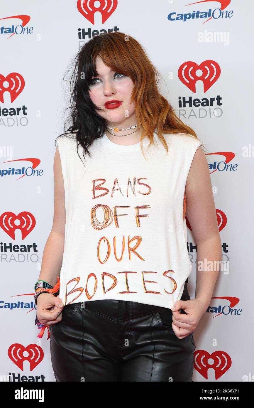 Las Vegas, United States. 24th Sep, 2022. Singer Gayle arrives for the ...