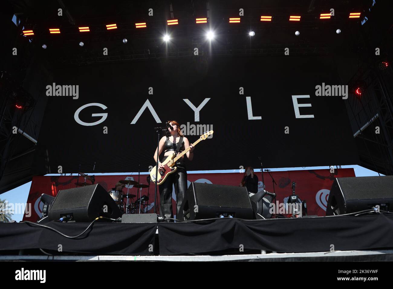 2022 iheartradio music festival daytime stage hi-res stock photography ...
