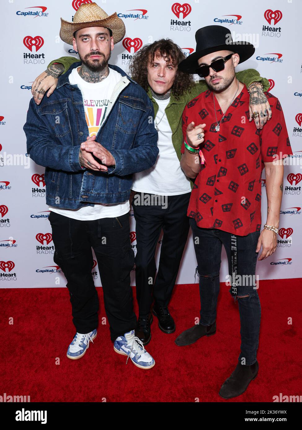 LAS VEGAS, NEVADA, USA - SEPTEMBER 24: KEVI, Trevor Dahl and Matthew ...