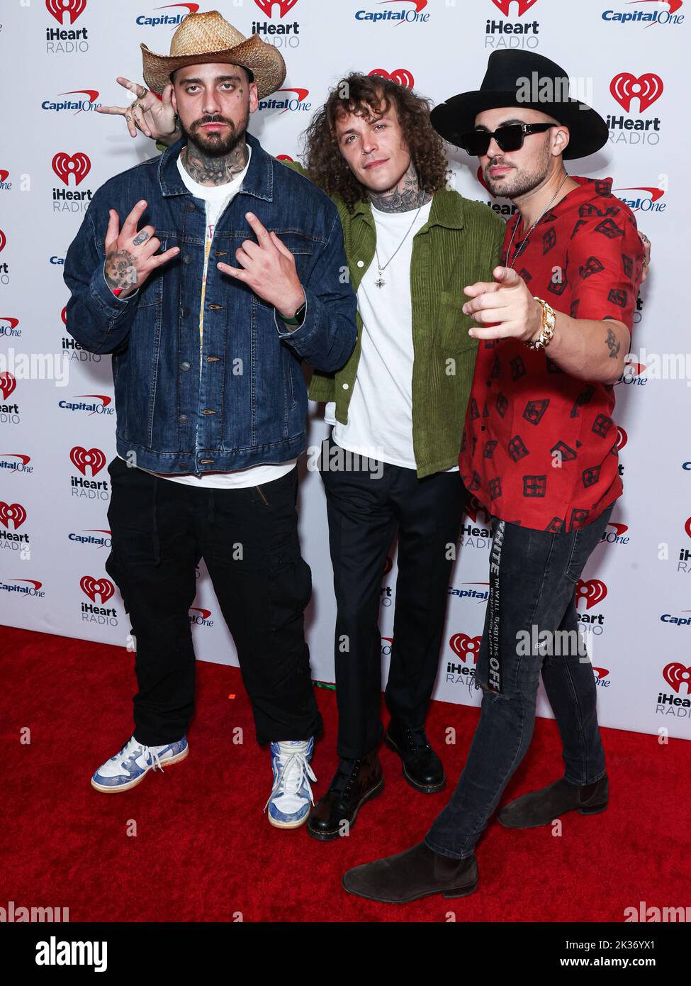 LAS VEGAS, NEVADA, USA - SEPTEMBER 24: KEVI, Trevor Dahl and Matthew ...