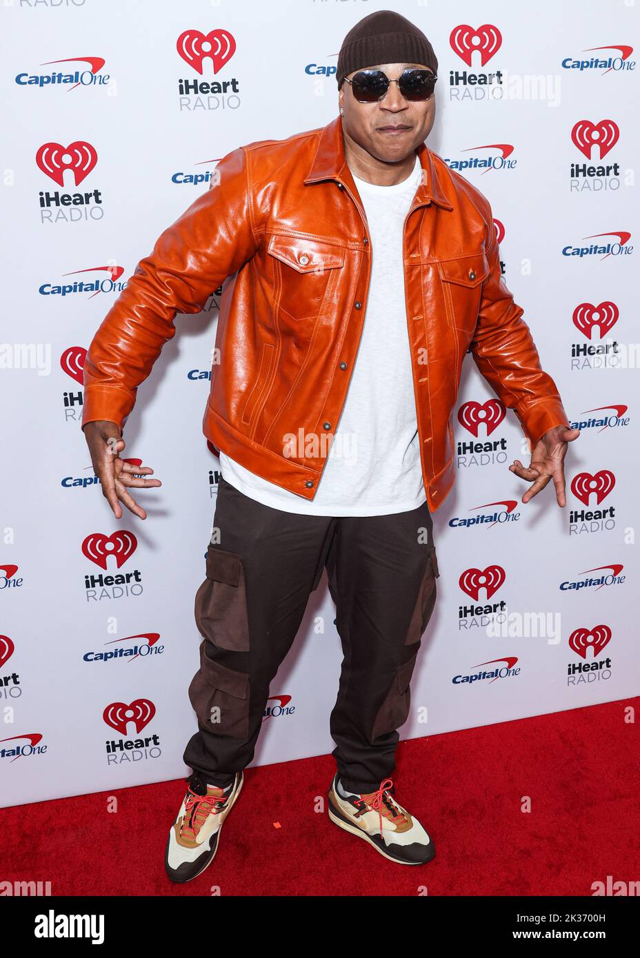 LAS VEGAS, NEVADA, USA - SEPTEMBER 24: LL Cool J poses in the press ...