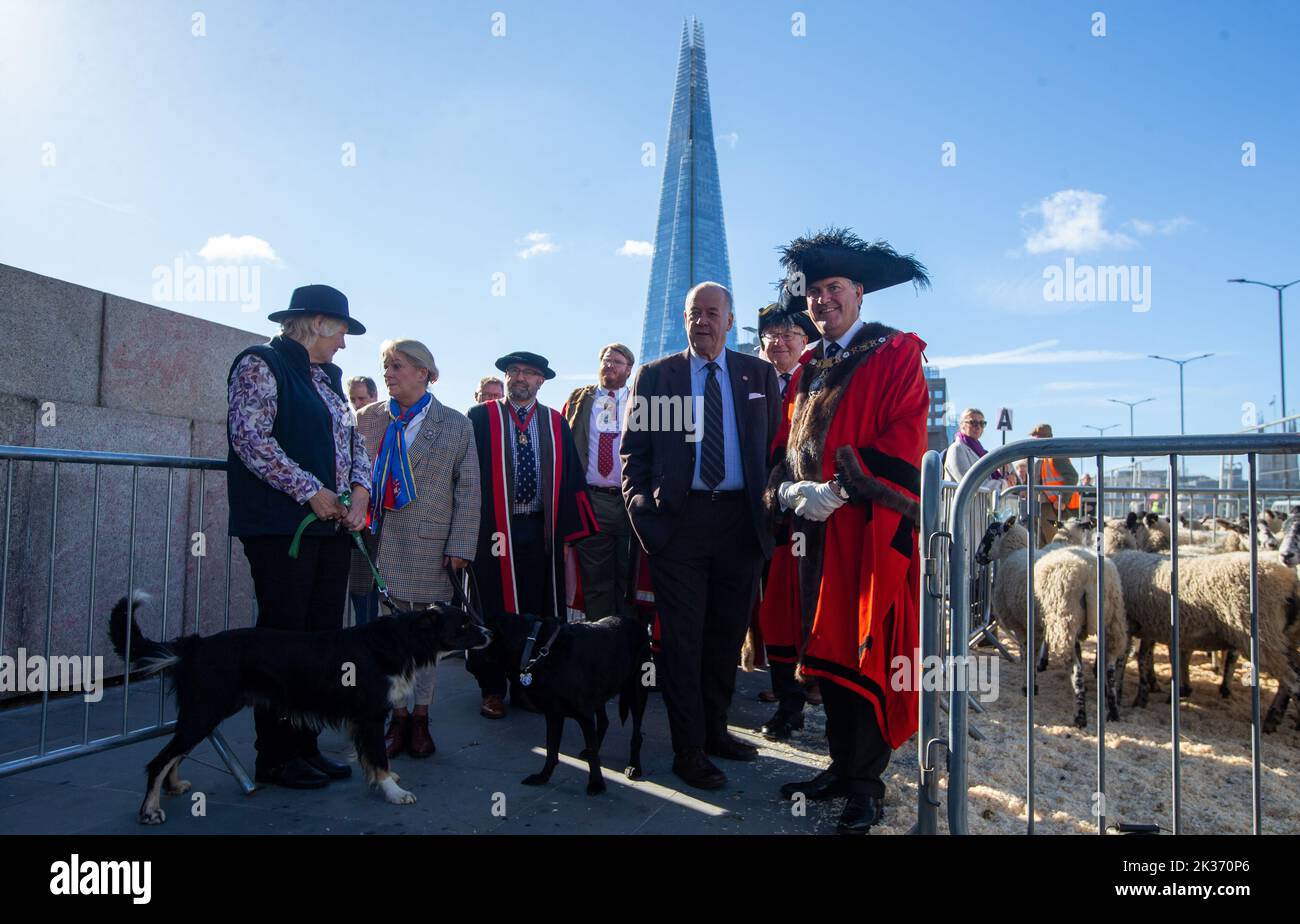 London, England, UK. 25th Sep, 2022. Lord Mayor of London VINCENT ...
