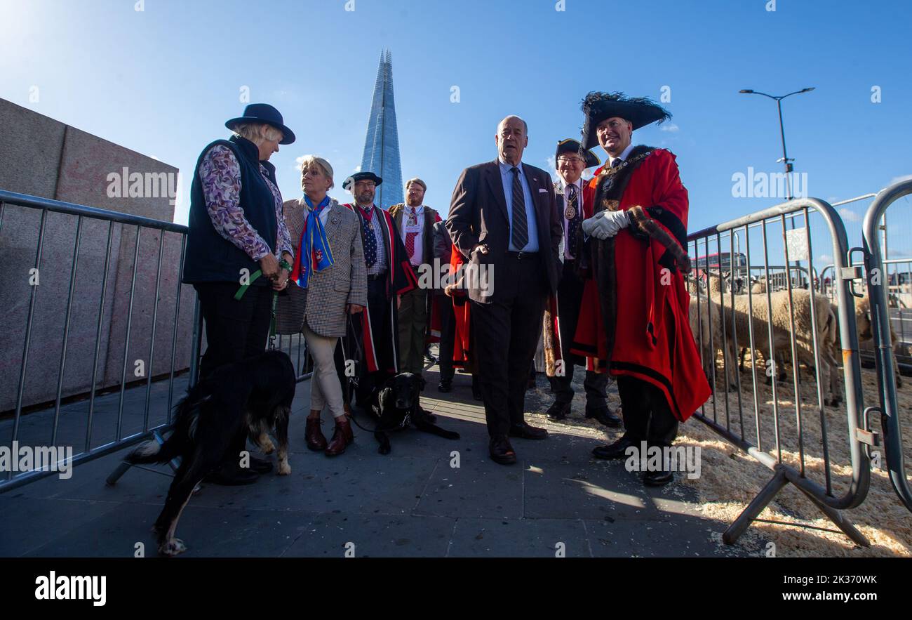 London, England, UK. 25th Sep, 2022. Lord Mayor of London VINCENT ...