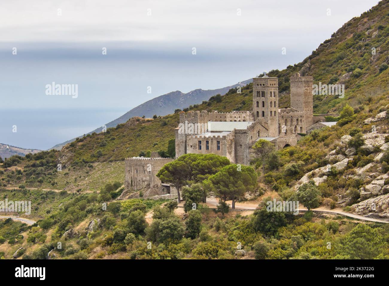 Hillside monastery hi-res stock photography and images - Alamy