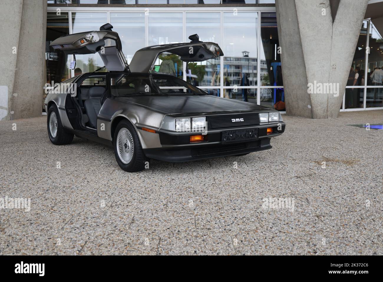 DMC DeLorean car that acted as time travel device (time machine) in the ...