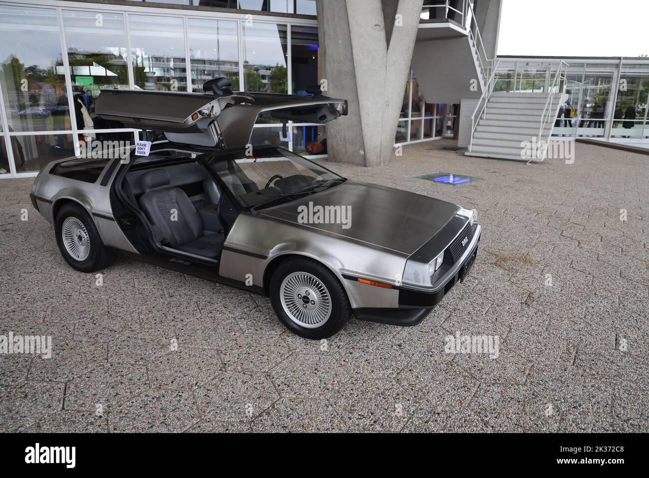 DMC DeLorean car that acted as time travel device (time machine) in the ...