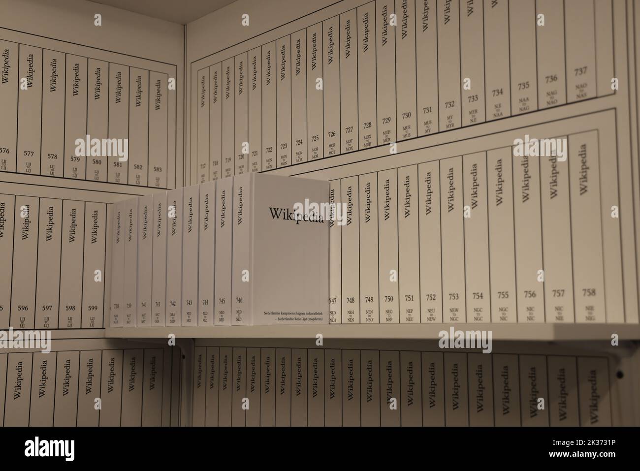 Art project to print Wikipedia, From Aaaaa! to ZZZap!, by Michael ...