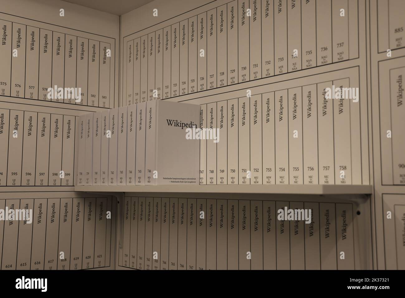 Art project to print Wikipedia, From Aaaaa! to ZZZap!, by Michael ...