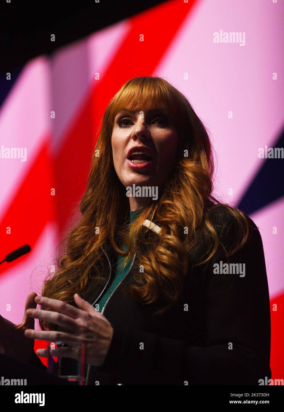 Angel Rayner, Deputy leader of the Labour Party at their annual ...