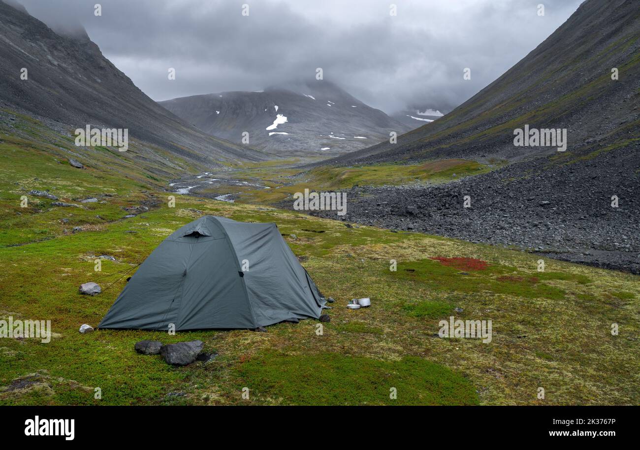 Lapland adventure tent hi-res stock photography and images - Alamy