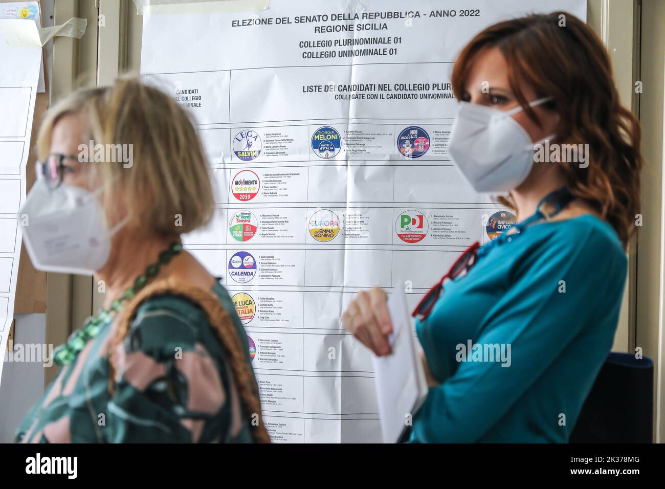 Italy 2022 election posters hi-res stock photography and images - Alamy