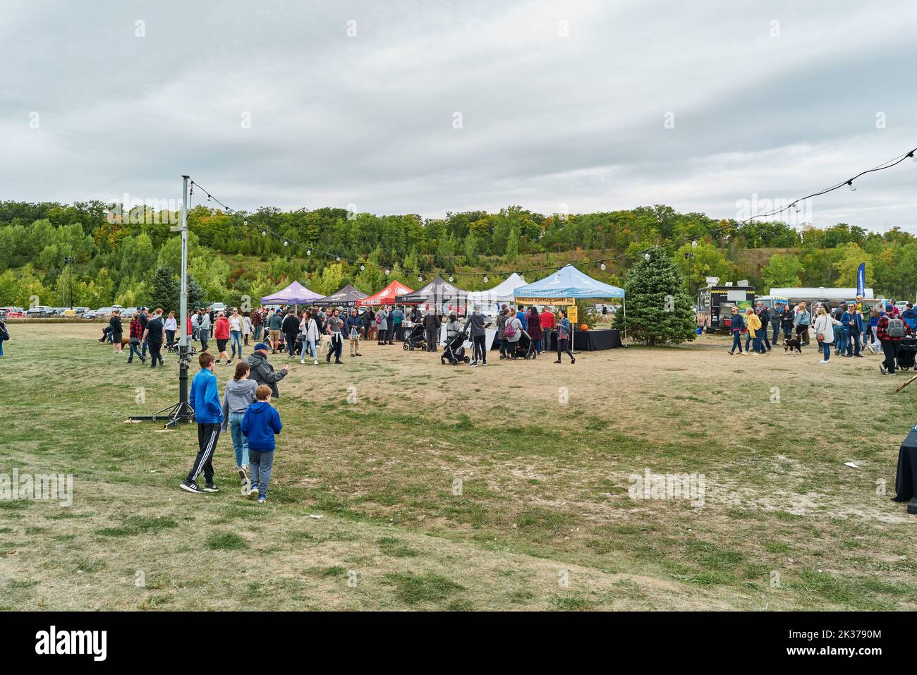 Craft beer festival Stock Photo - Alamy