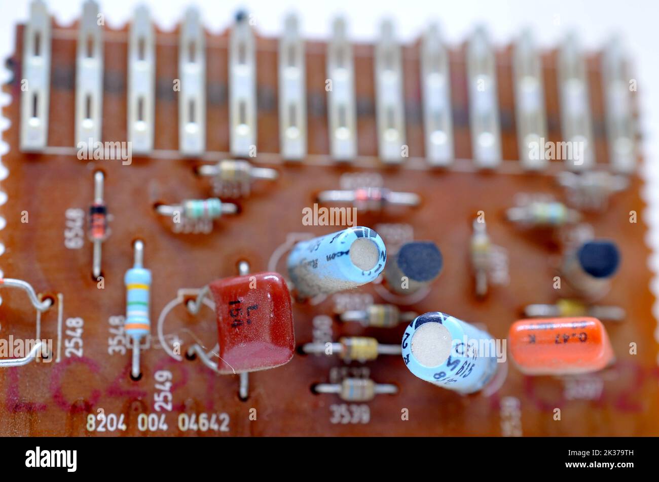 Vintage electronic device hi-res stock photography and images - Alamy
