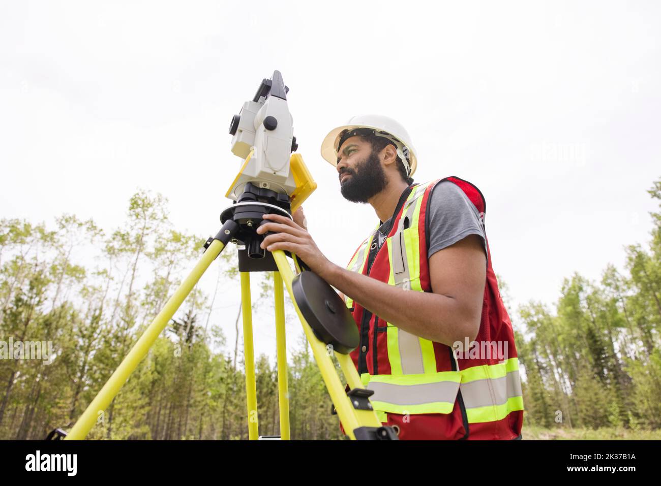 Measure surveyor hi-res stock photography and images - Alamy