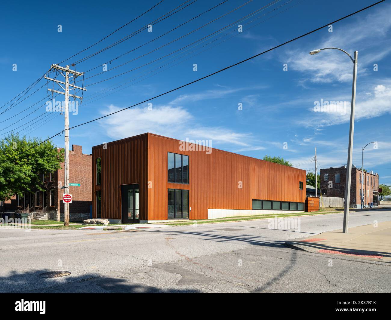 Cor ten house hi-res stock photography and images - Alamy