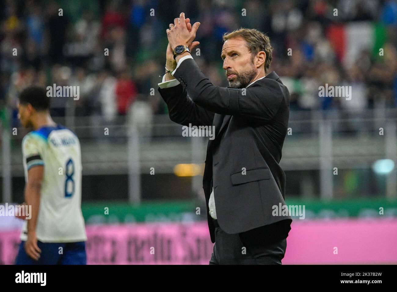 England's Head Coach Gareth Southgate during Italy vs England, football ...