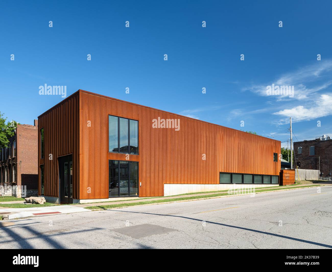 Cor ten house hi-res stock photography and images - Alamy