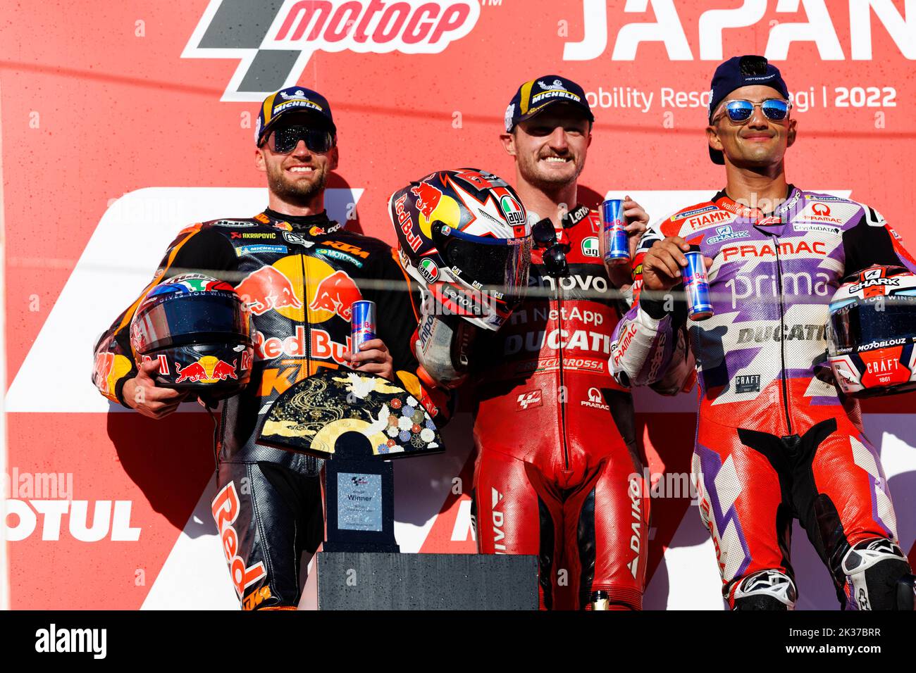 25th September 2022; Mobility Resort Motegi, Motegi, Japan: Winner Jack ...