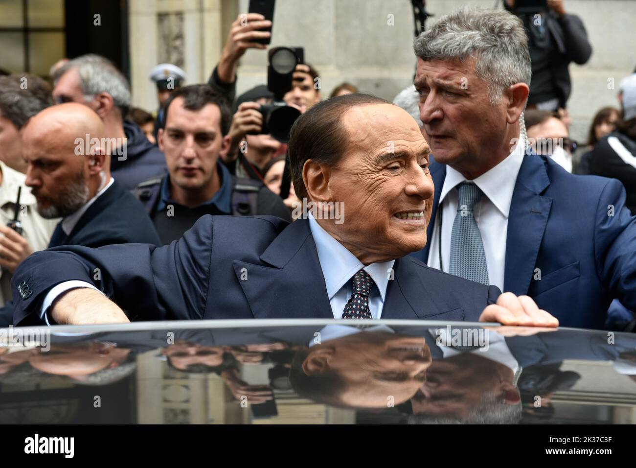 Milan, Lombardia, Italy. 25th Sep, 2022. The 2022 Italian general ...