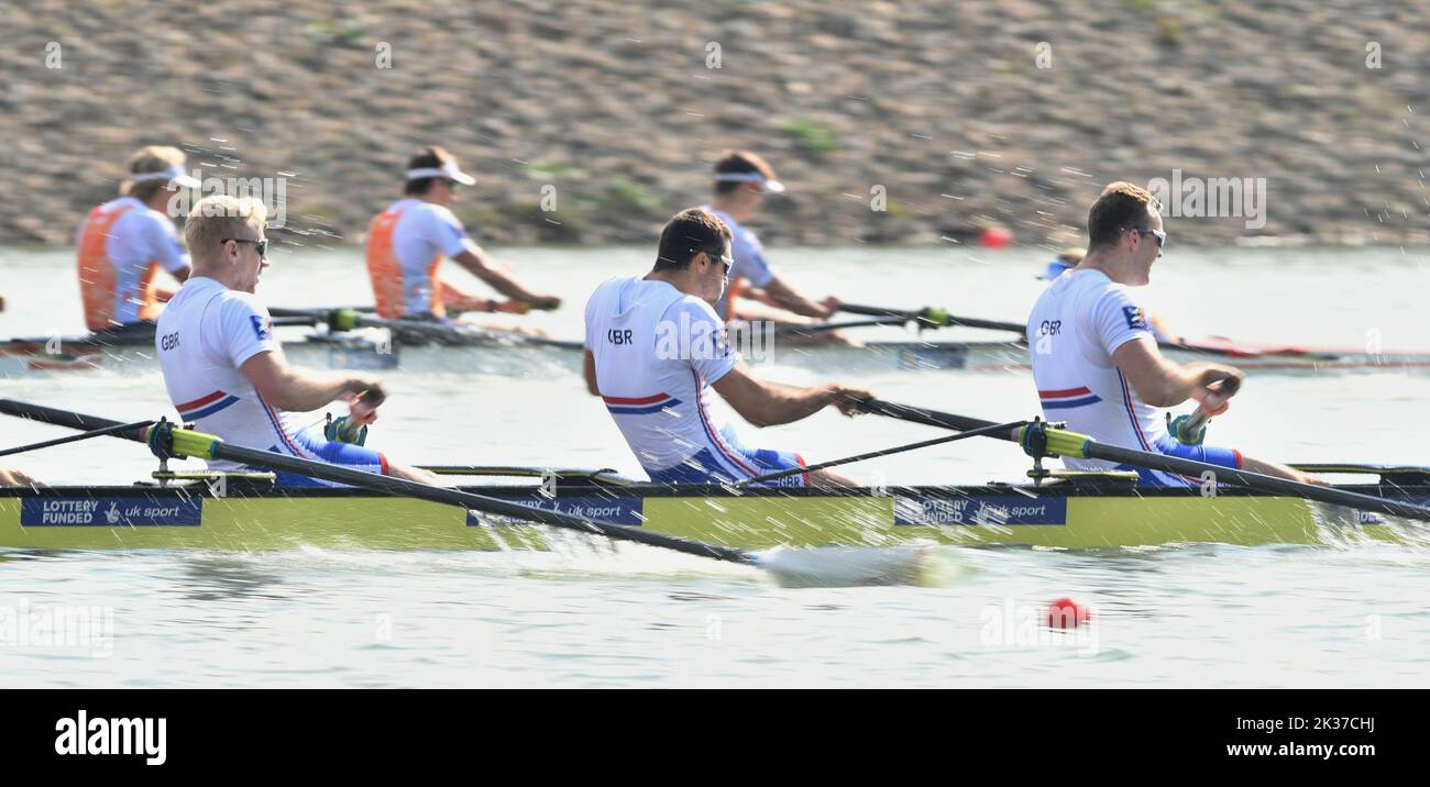 Racice, Czech Republic. 25th Sep, 2022. British eight won the Men's ...