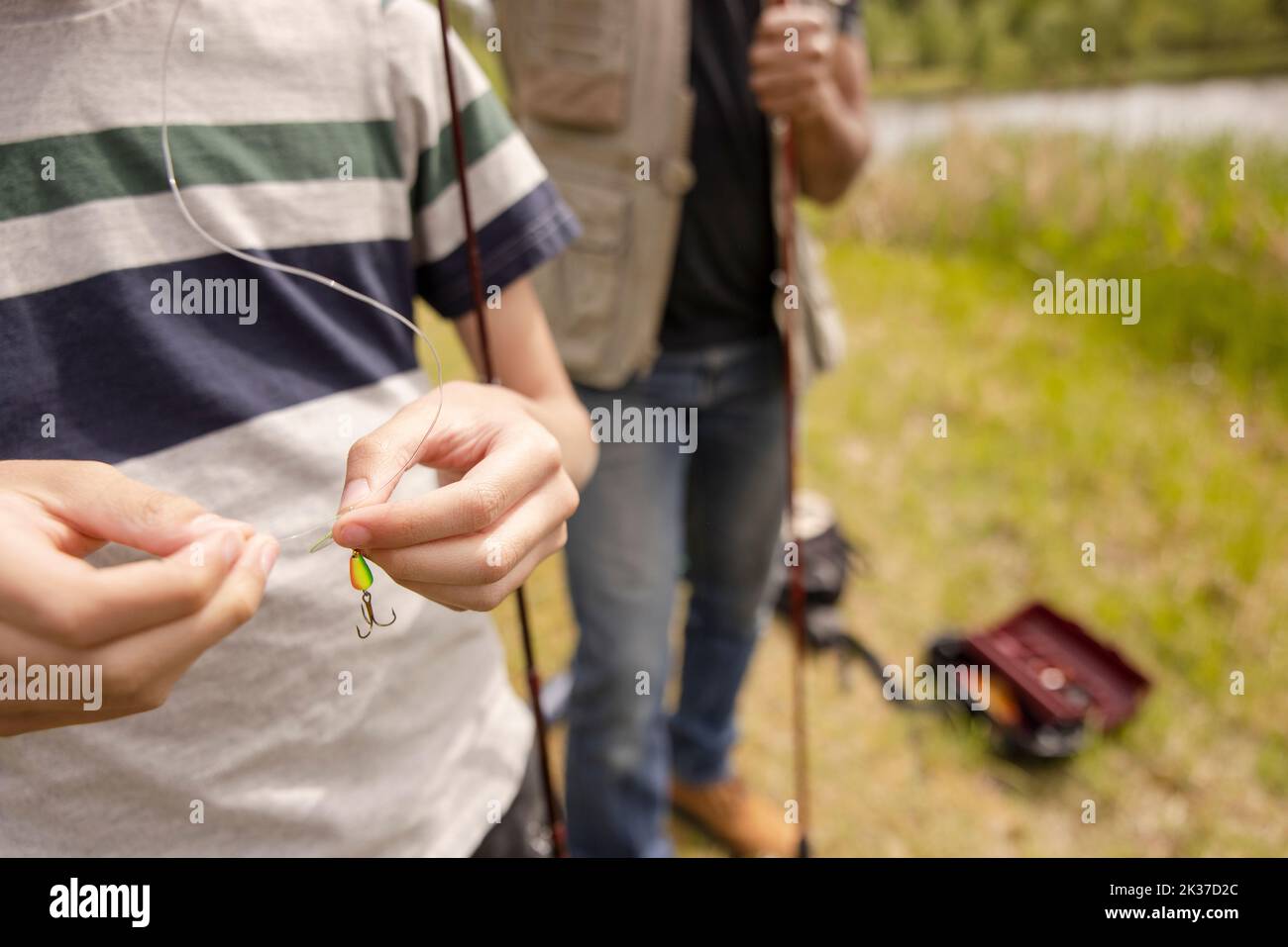 Baiting fish hi-res stock photography and images - Alamy