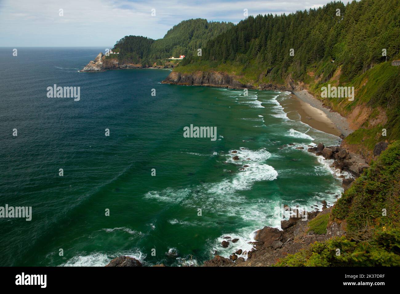 Heceta Head Lighthouse, Heceta Head Lighthouse State Park, Oregon Stock ...