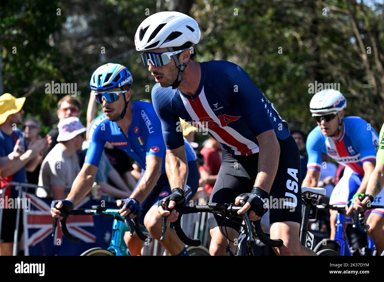 25th September 2022; Wollongong, Illawarra, South Wales, Australia: UCI ...