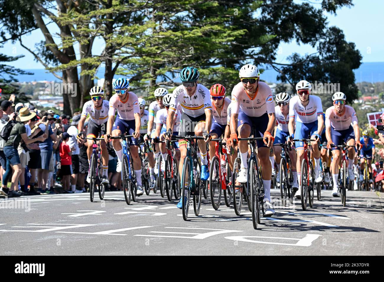 25th September 2022; Wollongong, Illawarra, South Wales, Australia: UCI World Road Cycling ...