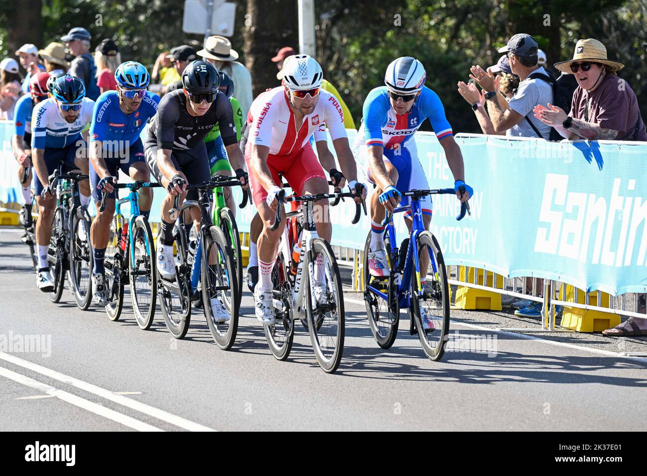 25th September 2022; Wollongong, Illawarra, South Wales, Australia: UCI World Road Cycling ...