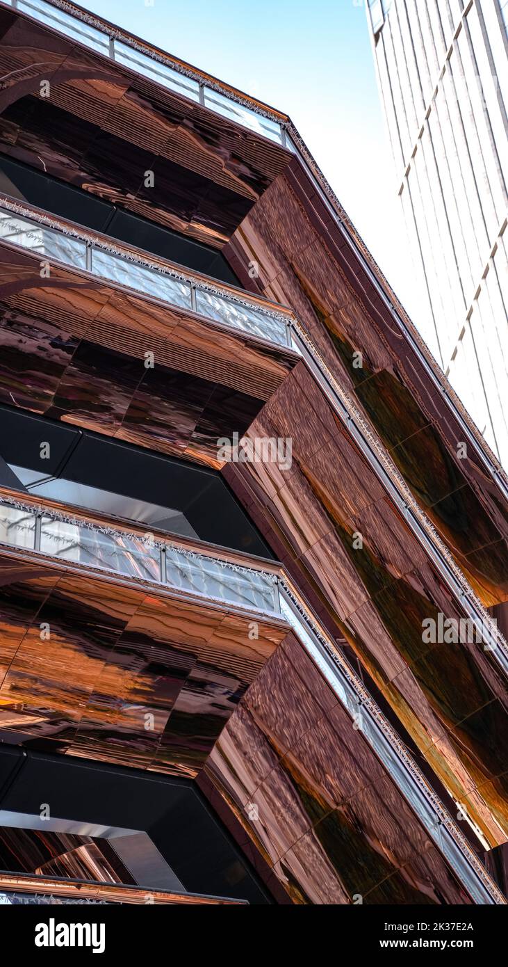A low angle shot of the terrace of a modern building Stock Photo - Alamy