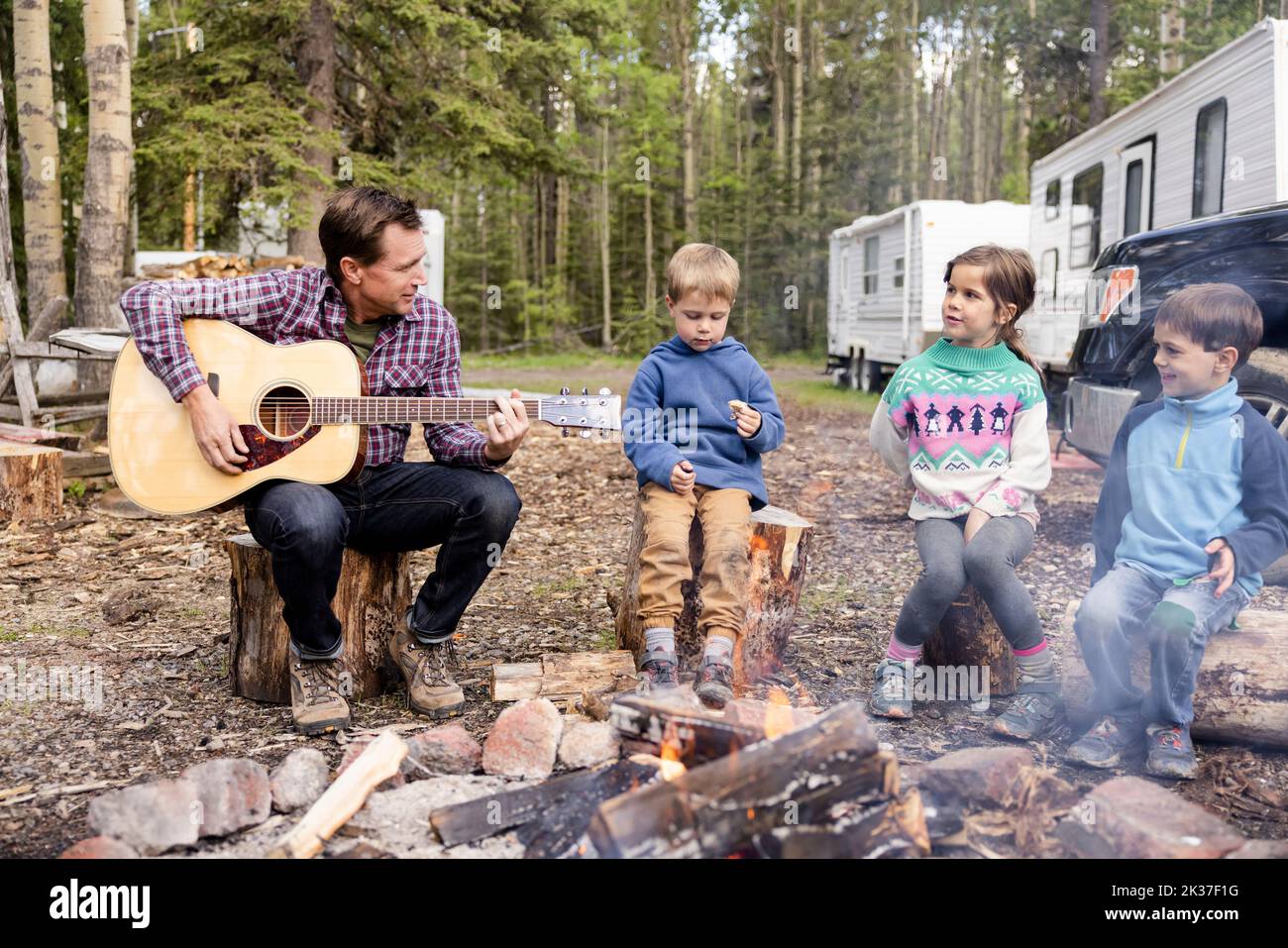 Singing Around The Campfire