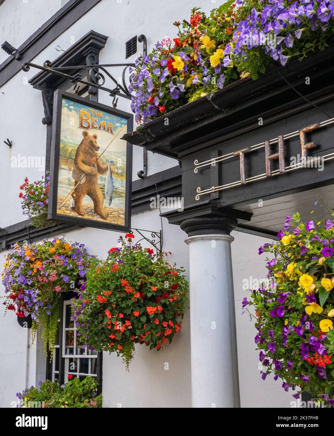 The Bear Inn Crickhowell a Georgian coaching inn in the Brecon Beacons ...