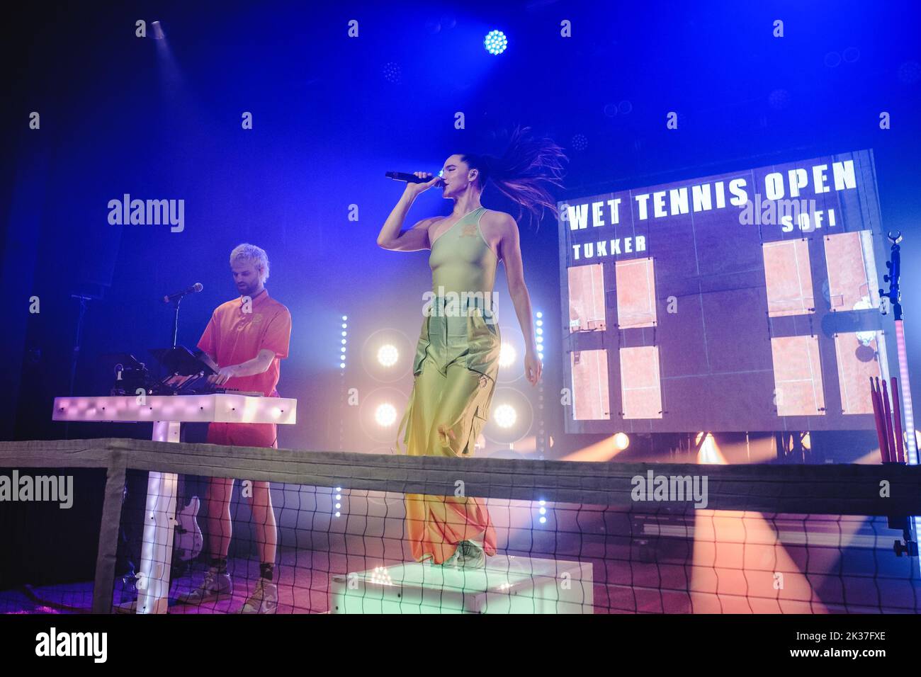Bern, Switzerland. 24th Sep, 2022. The American music duo Sofi Tukker ...